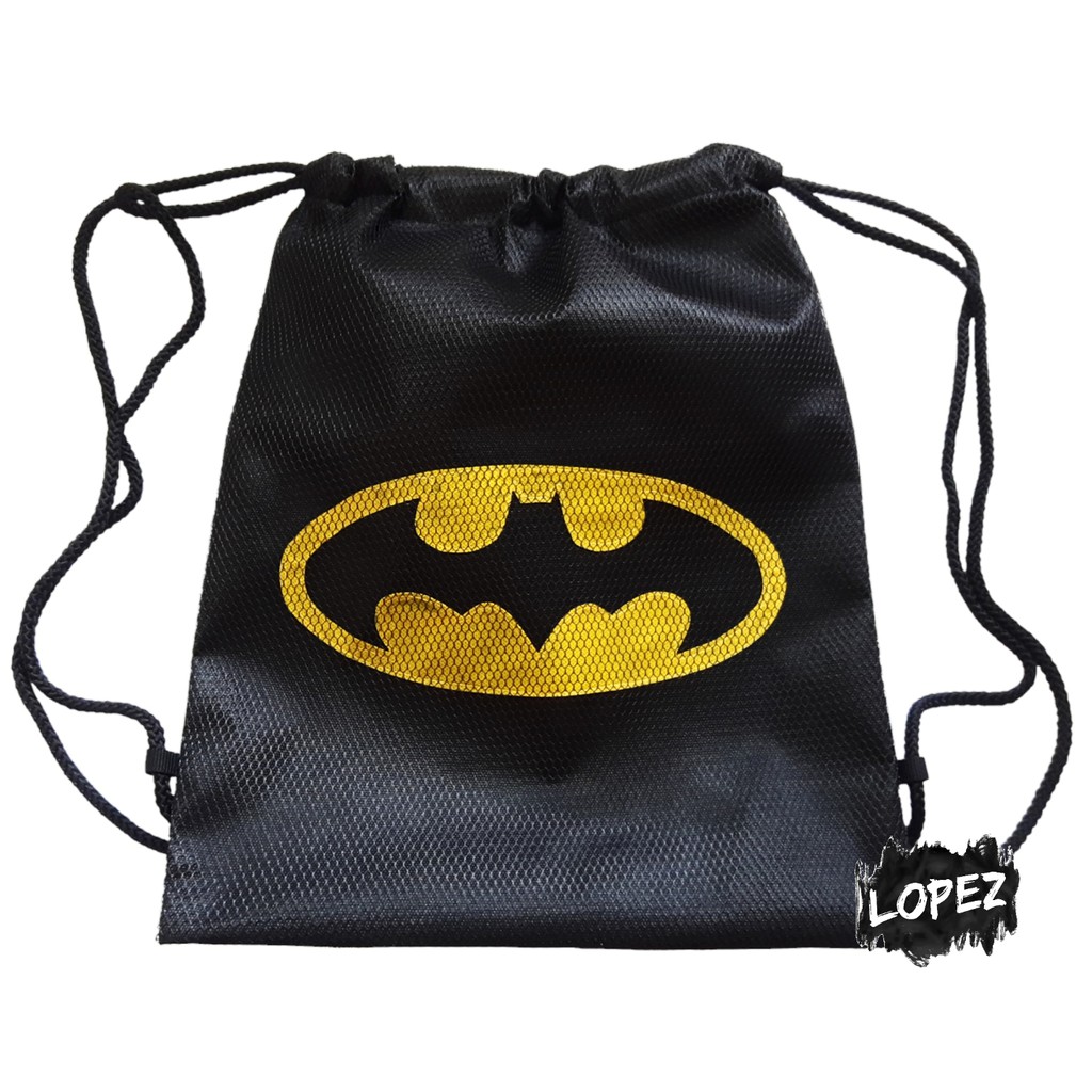 Bolsa De Malla De Batman/Cordón De Murciélago De Superhéroe Cuerda Bat ...