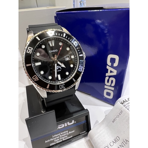Casio Mdv-106 Reloj Analógico DURO MARLIN 200M Modelo 106b-2 MDV106 ...