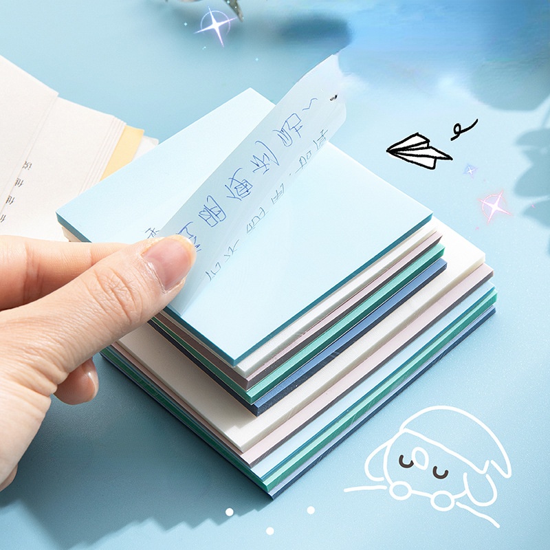 Papel De Nota Transparente 50 Hojas Notas Grandes Recordar Papelería ...