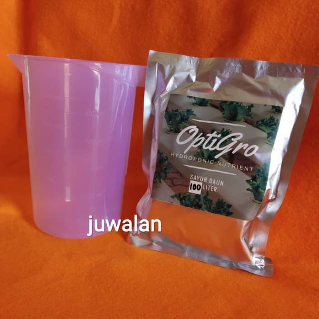 Paquete Nutricional AB Mix OptiGro Hoja Vegetal 100 Litros Y Vaso ...