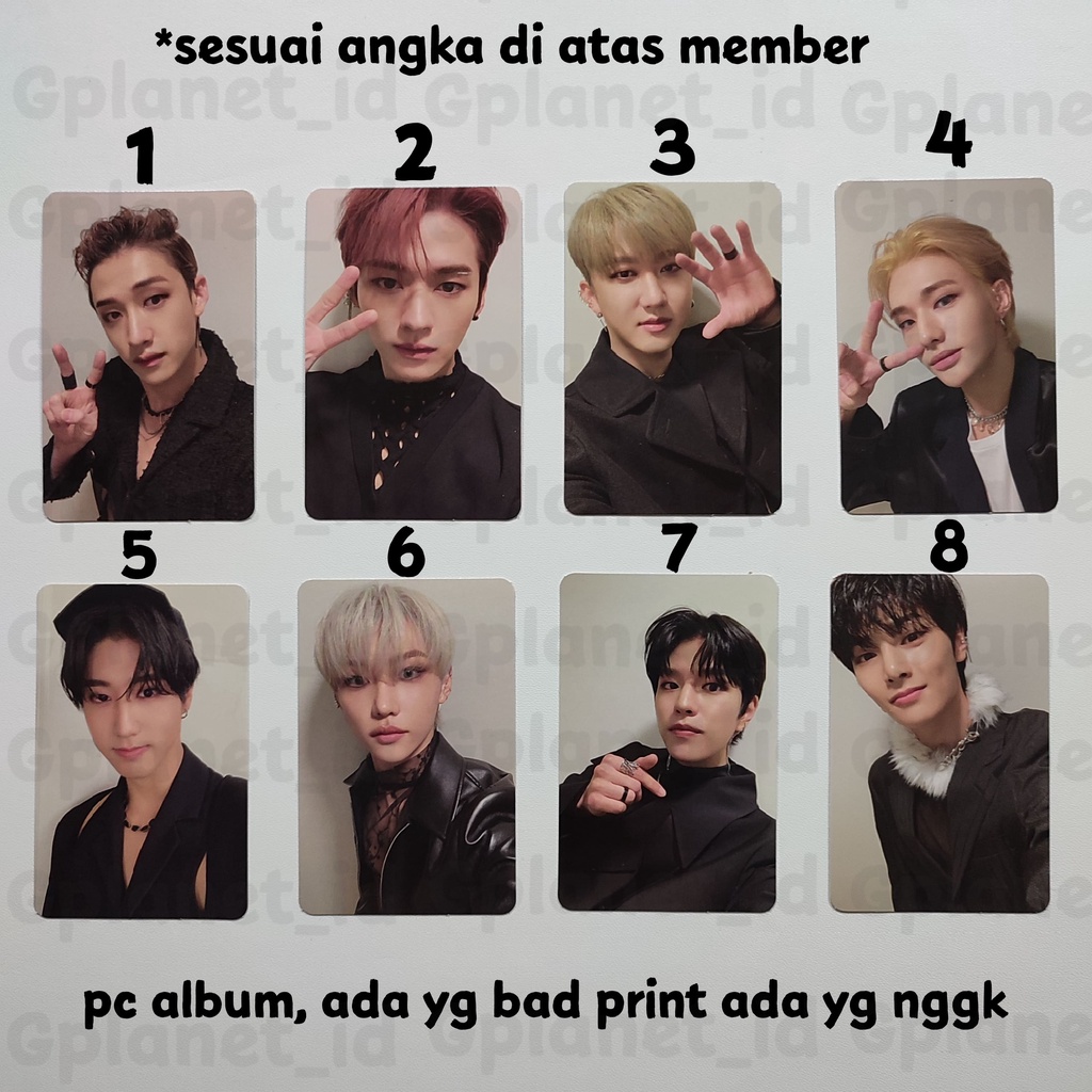 (Ready) Stray Kids Photocard - Bangchan Lee know lino Hyjun | Shopee México