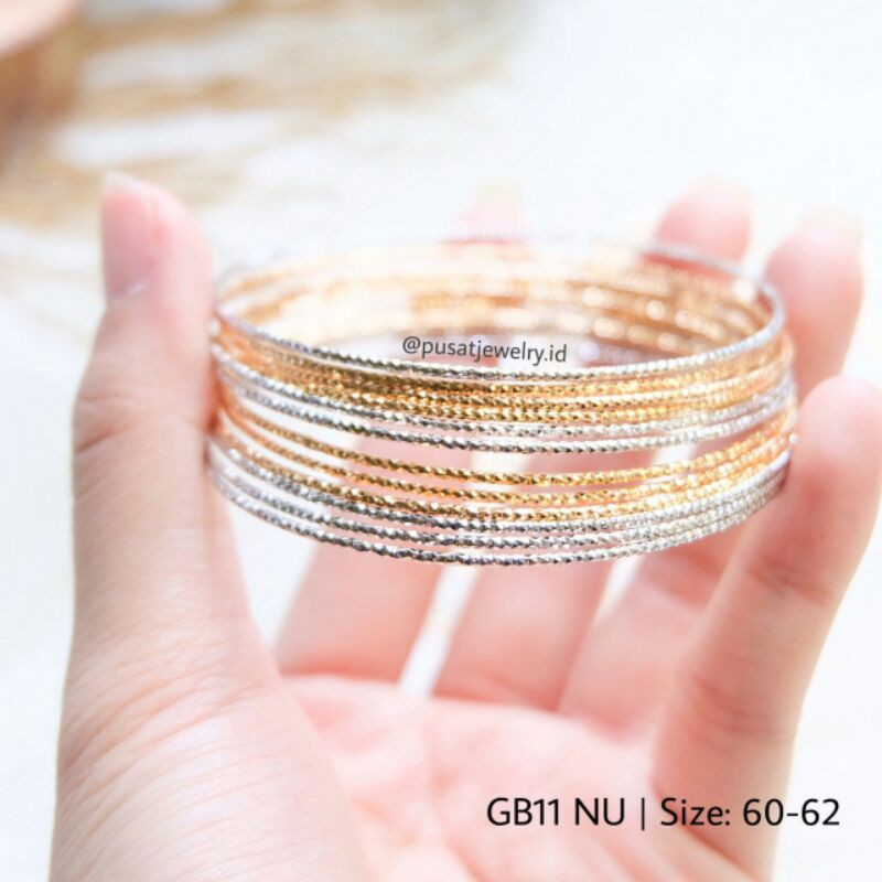 Gb09-10 - 11 pulseras Kroncong (12 piezas) | Shopee México