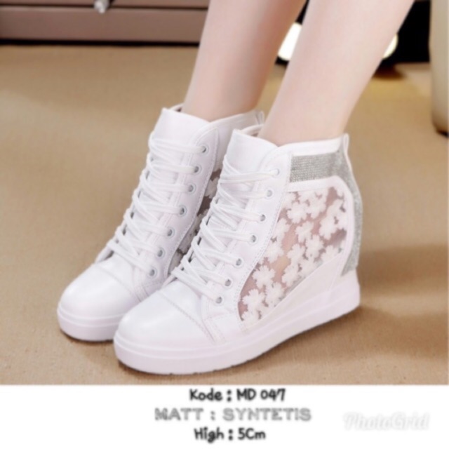 PUTIH Botas Coreanas Con Variaciones De Cremallera En Los Talones ...