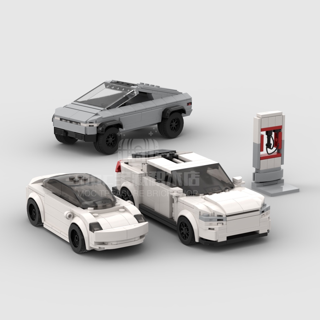Tesla Model- Cybertruck Creative Moc Adecuado Para Lego Assembly Set ...