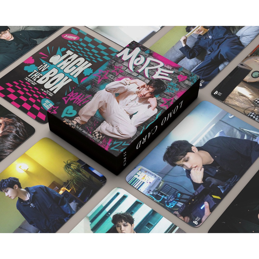 BTS J-HOPE Solo JACK IN THE Box Album Photocard Lomo Card 54Pcs/Caja | Shopee México