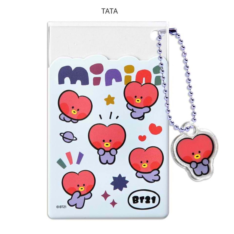 BT21 Clear PhotoCard Holder Minini - BTS | Shopee México