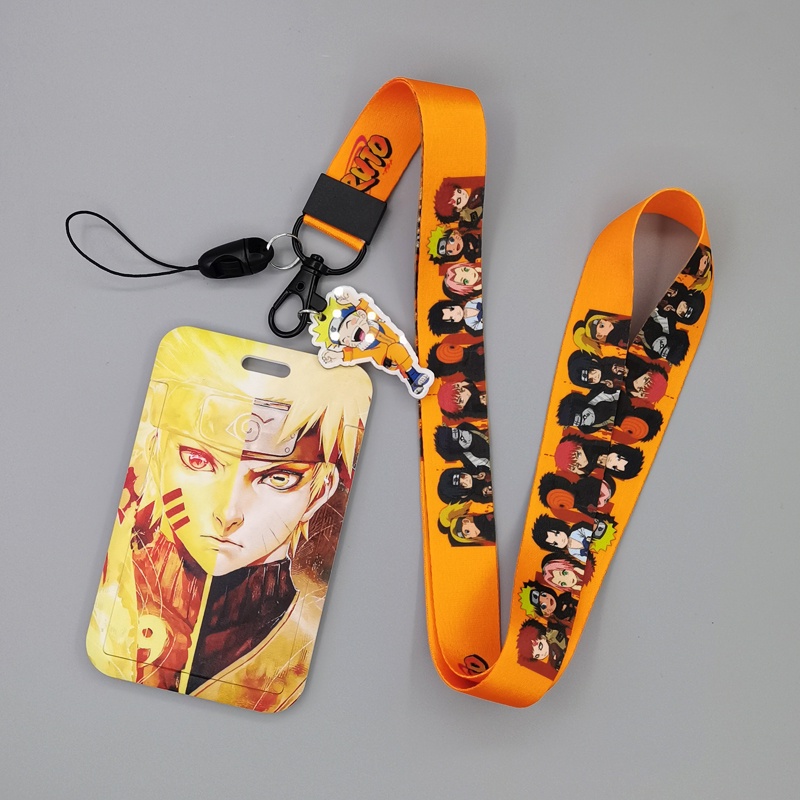 Anime Naruto ID Card Holder Bus Card Holder Worker Card Holder Titular ...