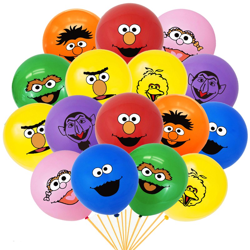 Globos De Dibujos Animados De Fiesta