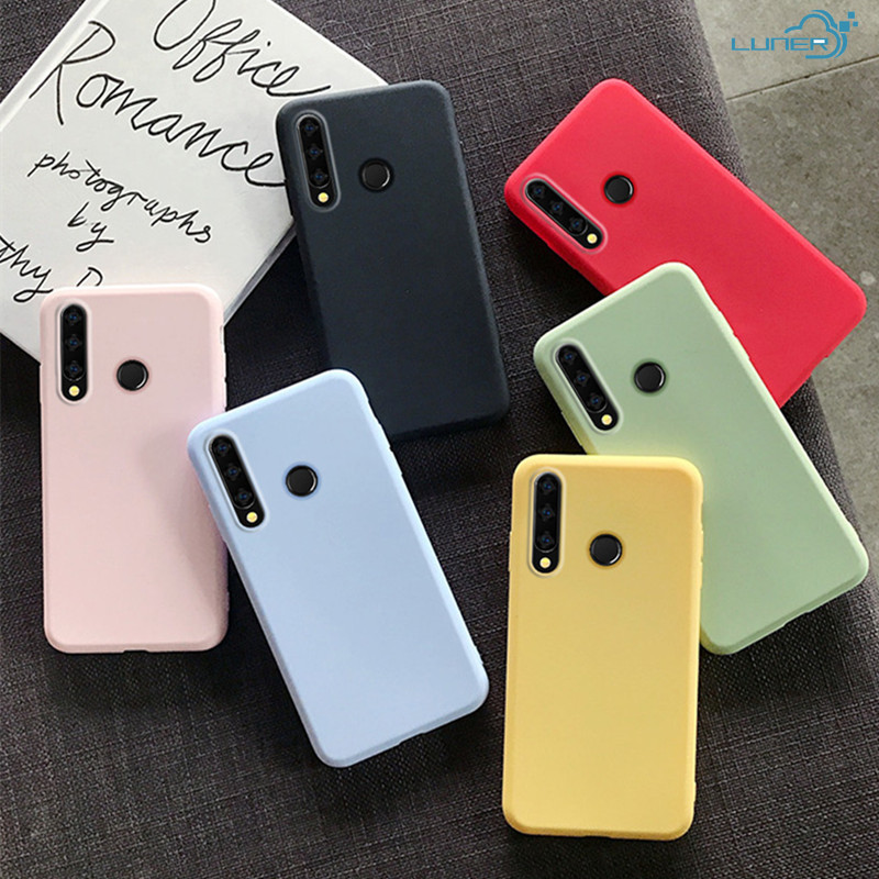 Huawei Fashtion Matte Candy Solid Color Silicone Phone Shell Case Cover ...