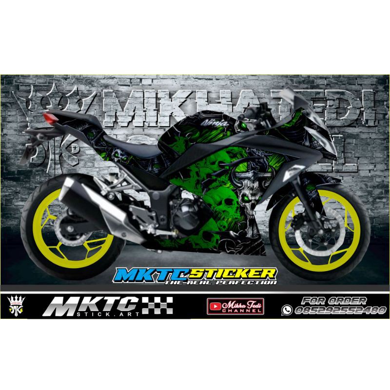 Calcomanía NINJA de cuerpo completo (cualquier imagen puede solicitar ...