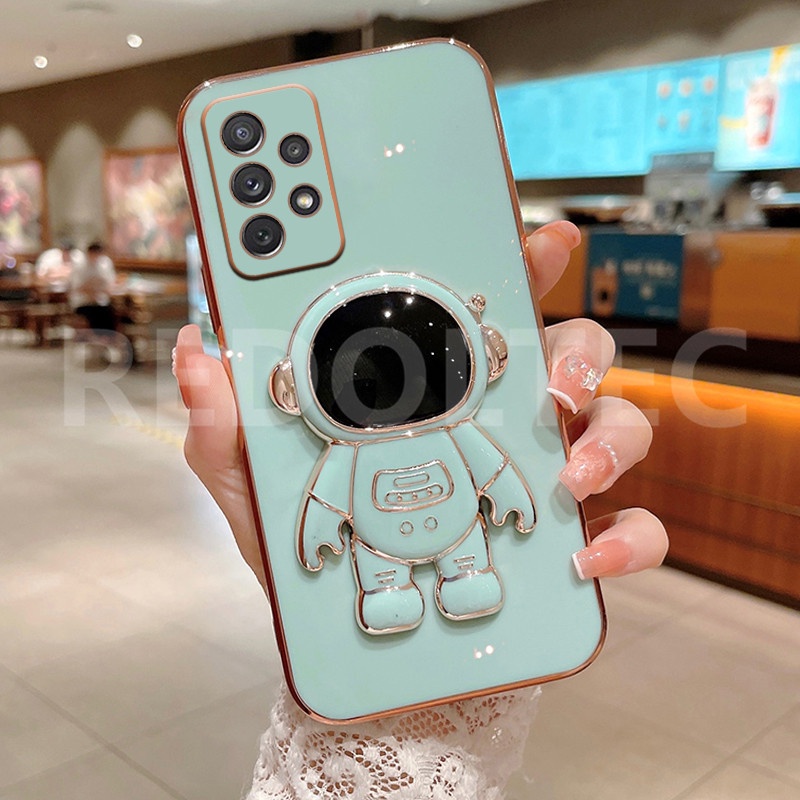 Funda Astronauta Samsung Galaxy A23 5g 6d Plating Cosmic Spaceman De