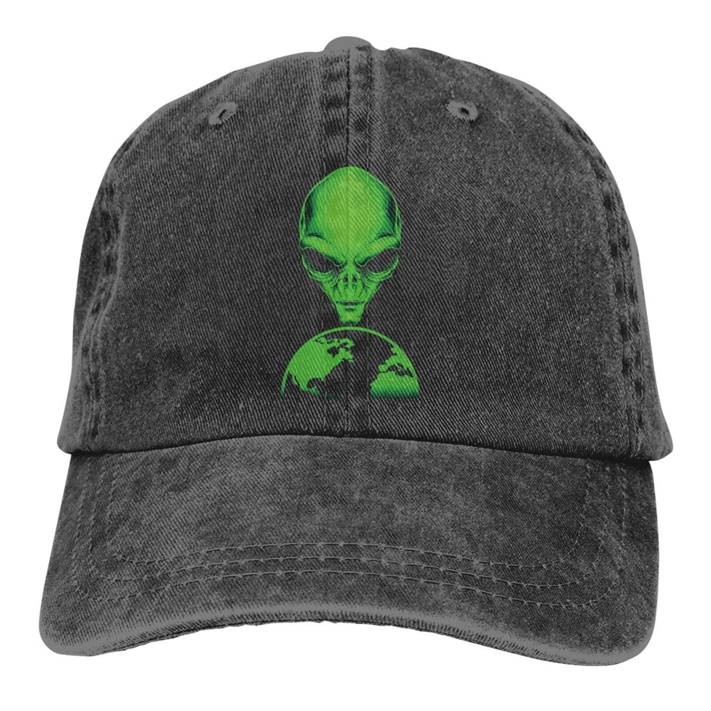 Alien Head Sci Fi Ufo Space Travel Vintage Gorra De Vaquero Ajustable ...
