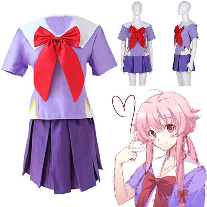 Diario Del Futuro Cosplay De Yuno The Future Diary Yuno Gasai Black