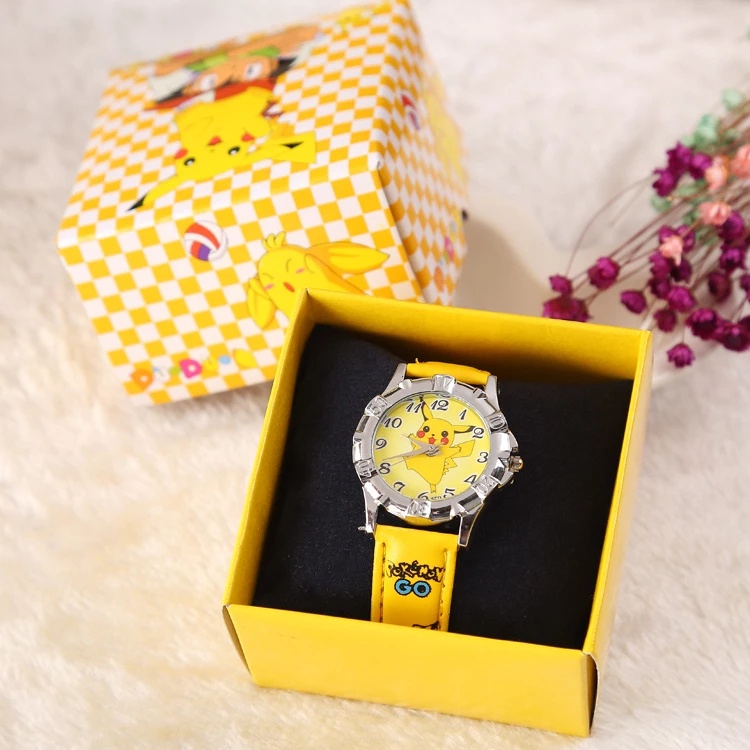 Pokemon Pikachu Go Reloj De Silicona De Los Niños De Cuarzo De La ...