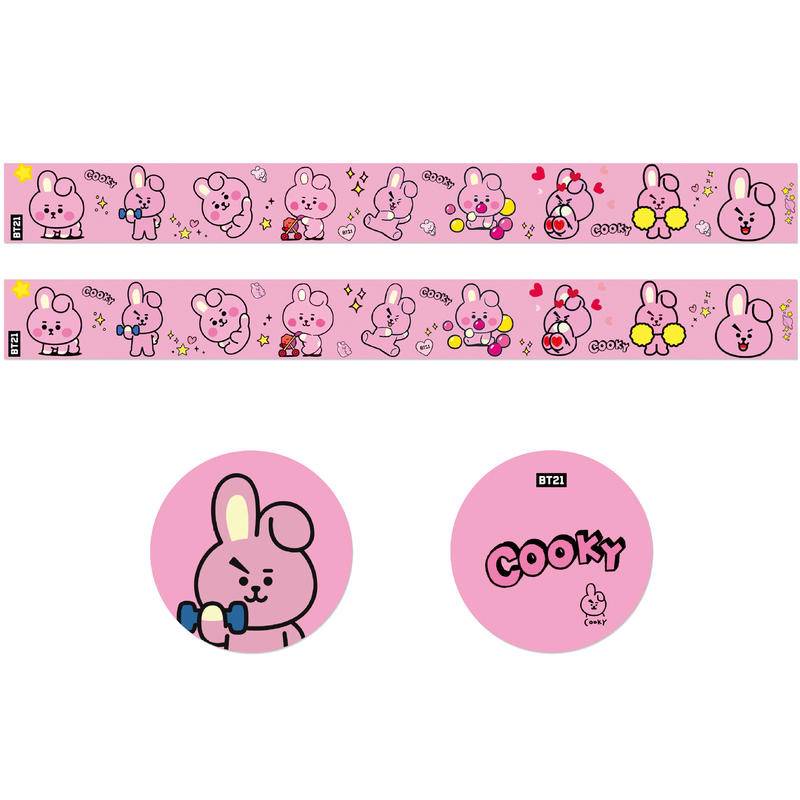 Kpop BTS BT21 Color Caramelo Lindo Oso De Dibujos Animados Conejo Perro ...