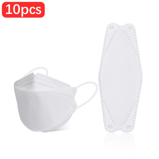 Ce FFP2 KF95 Paquete Individual Respirador Máscara KN95 Pescado Tela ...