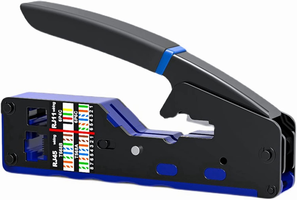 ZoeRax RJ45 Herramienta De Crimping Alicates De Red Crimper Cortador ...