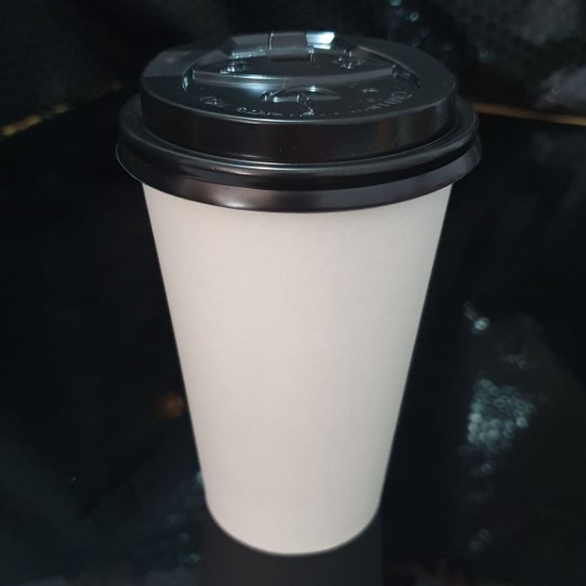 Taza Caliente De Papel Normal 16 Oz 480 ml + Tapa/De La (Contenido : 50 Juegos) | Shopee México