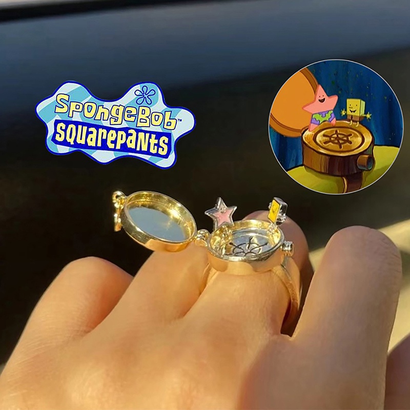 Bff Collar De Amistad Pulsera Anillo Bob Esponja Squarepants Mejor