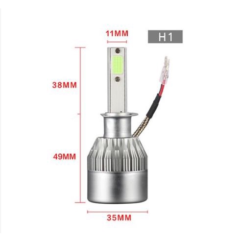 Focos Led Automotriz C6 H1 H4 H7 H8/h9/h11 9005 9006 HB3 HB4 Luz antiniebla LED | Shopee México