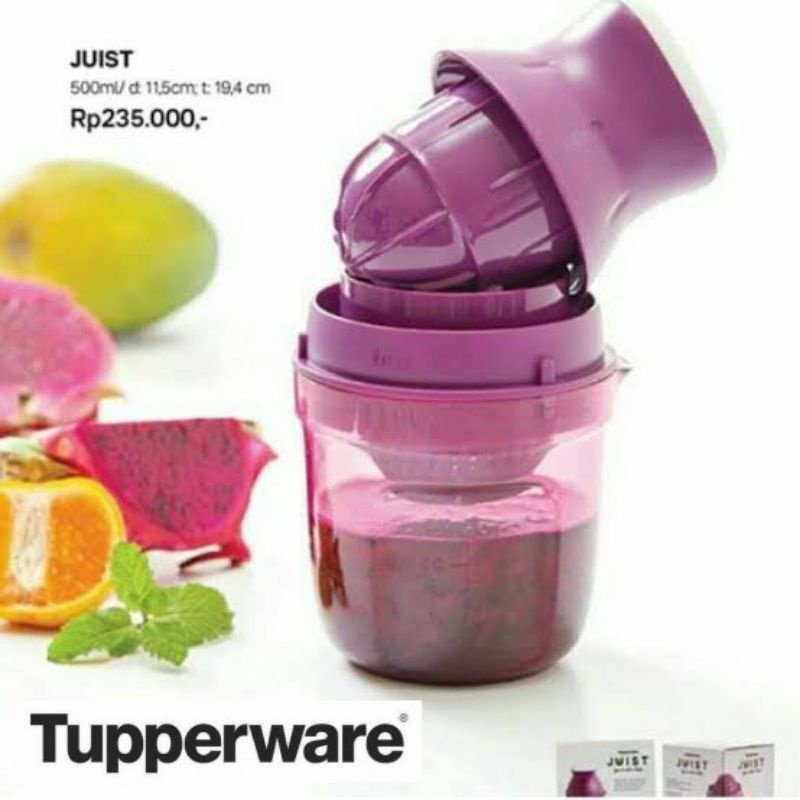 Tupperware Juist Juicer 500ml-Licuadora De Zumos De Frutas Púrpura ...
