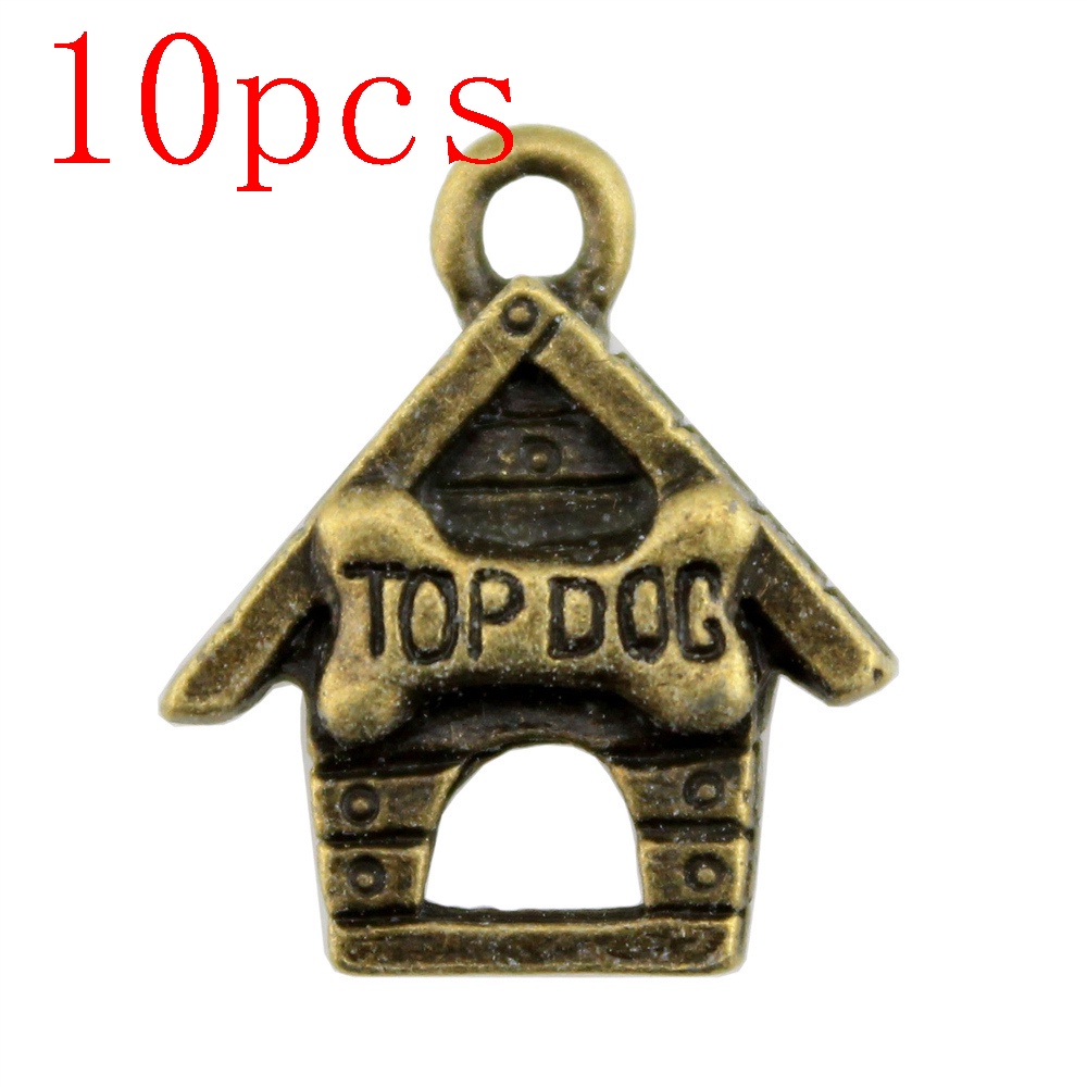 Charms Perro Pata Hueso Encantos Para Hacer Joyas Suministros Hechos A ...