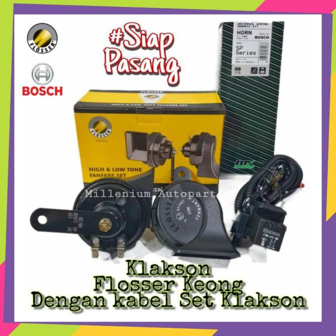 Bmw Flosser Conch Horn Bundling (FER) + Juego De Cables Bosch Listo ...