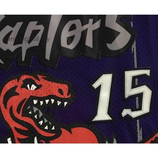 Acciones Al Contado 1998-99 Toronto Raptors # 15 Vince Carter Bordado ...