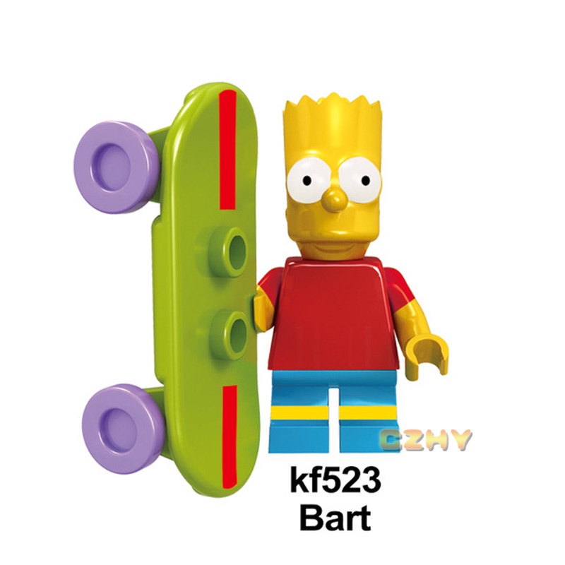 Los Simpsons Block Toys Niños Regalo Mini Figuras | Shopee México