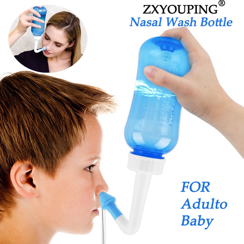 300/500ml Botella De Lavado Nasal Para Adultos Y Niños , Limpiador ...