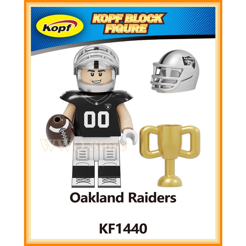 Lego Minifigures KF6128 Rugby players BuildBlocks Toys for Kids ...