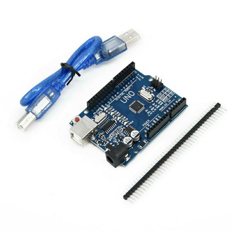 Arduino ATmega328P CH340G UNO R3 Board + cable USB | Shopee México