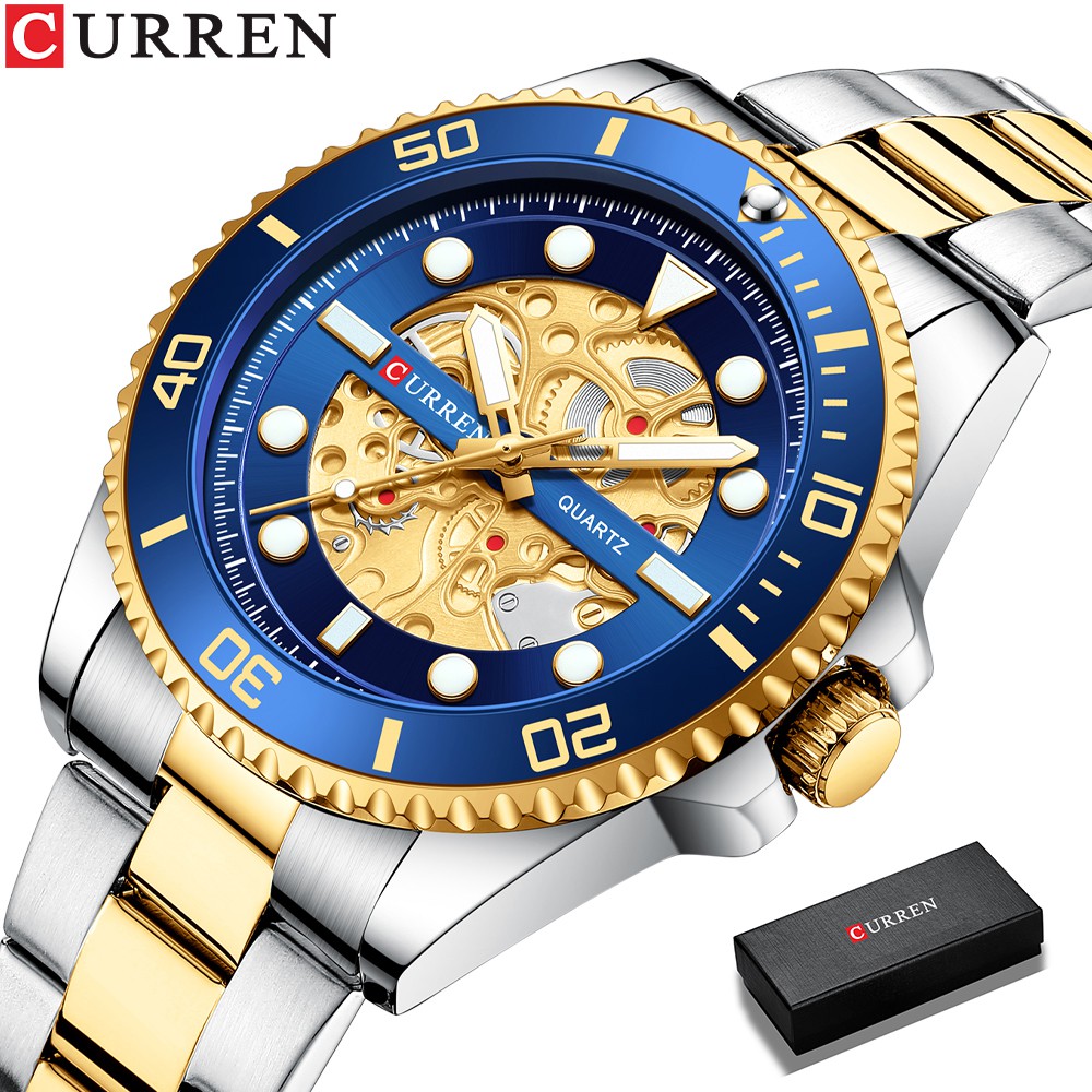 Relojes Para Hombre CURREN De Lujo Original Marca Casual Impermeable ...