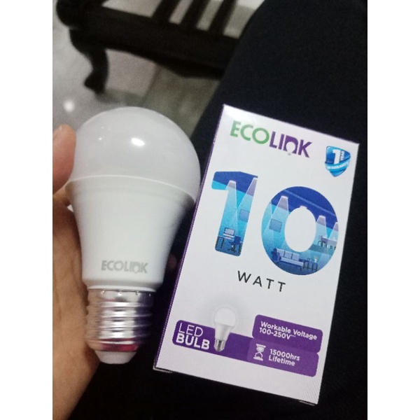 Ecolink philips 10 vatios blanco | Shopee México