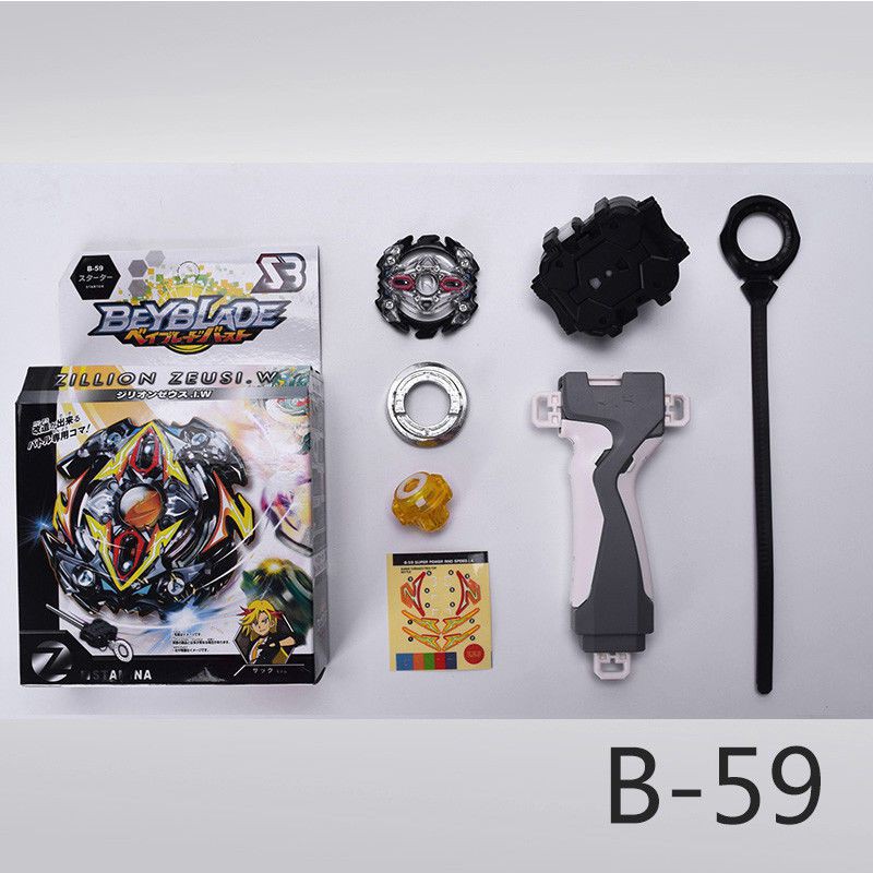 BEYBLADE BURST Metal Fusion B-59 Starter Zillion Zeus I.W Fury Battle ...