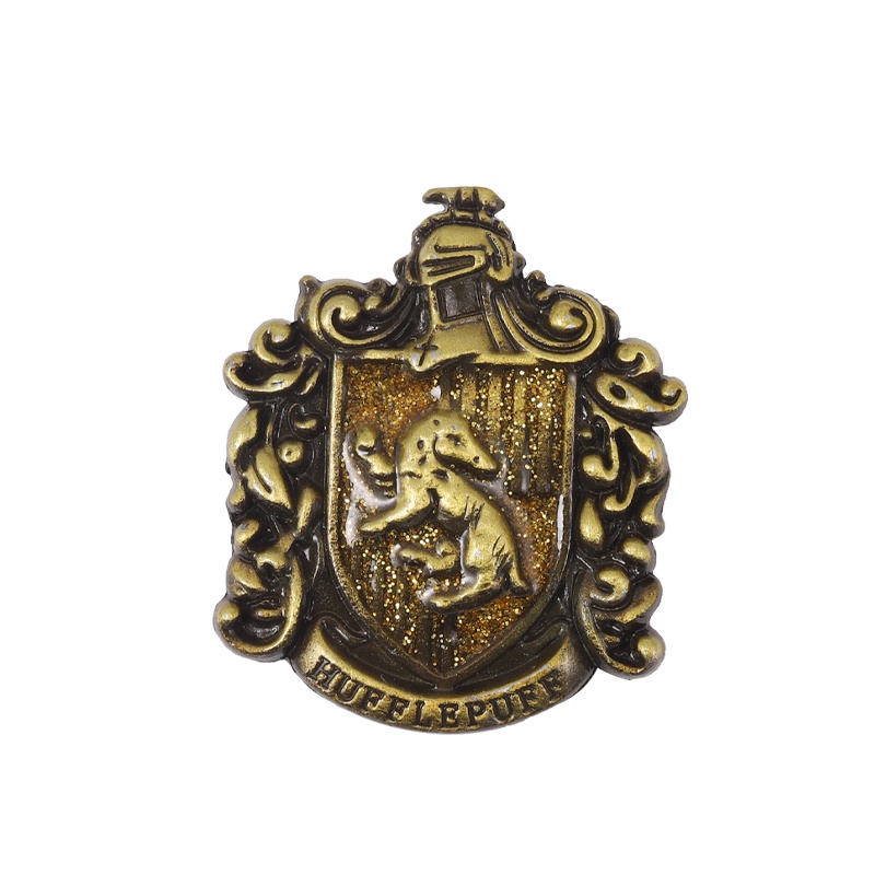 Broche Periférico De Harry Potter Hogwarts Gryffindor Slytherin Broches De Metal Insignia ...