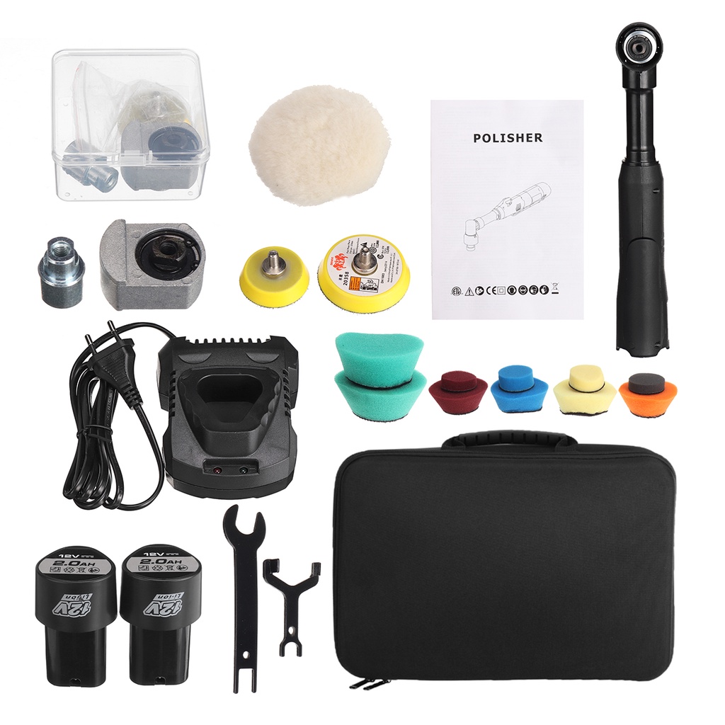 Mini Pulidor De Coche Inalámbrico De 12 V RO/DA Micro Rasguños ...