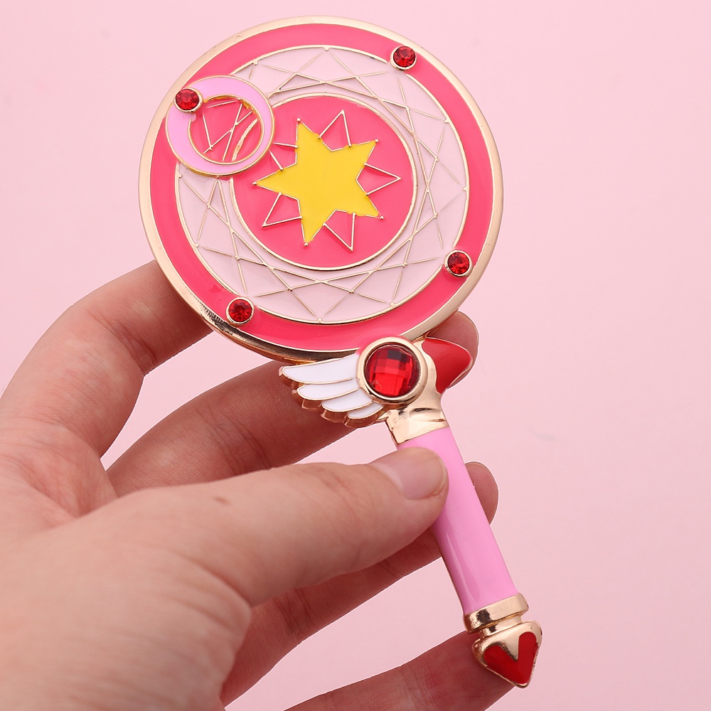 cosplay Variedad Sakura Varita Espejo Portátil De Dibujos Animados ...