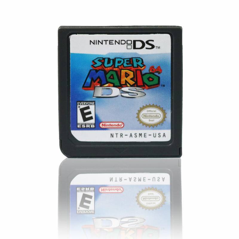 Nintendo Ds Video Game Cartucho Consola Tarjeta Mario Series Dsi 2ds 3ds Xl De Juego Shopee México 