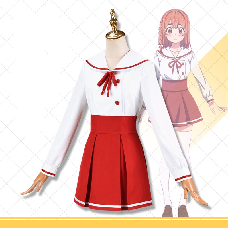 Anime Sakurasawa Sumi Cosplay Disfraz De Alquiler De Novia Kanojo ...