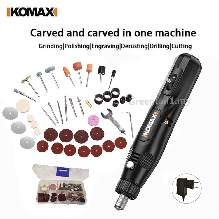 Hot 43pcs DC Grinder Tool Mini Dremel Drill Electric Grinding Set Para Fresado Pulido ...