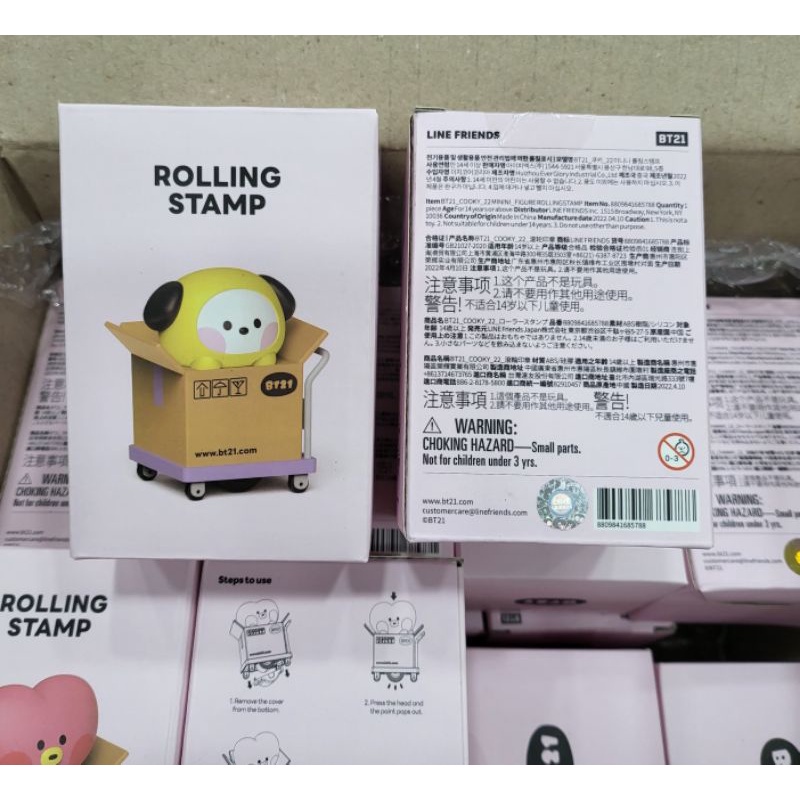 Sealed BT21 MININI Figure Roll Stamp | Shopee México