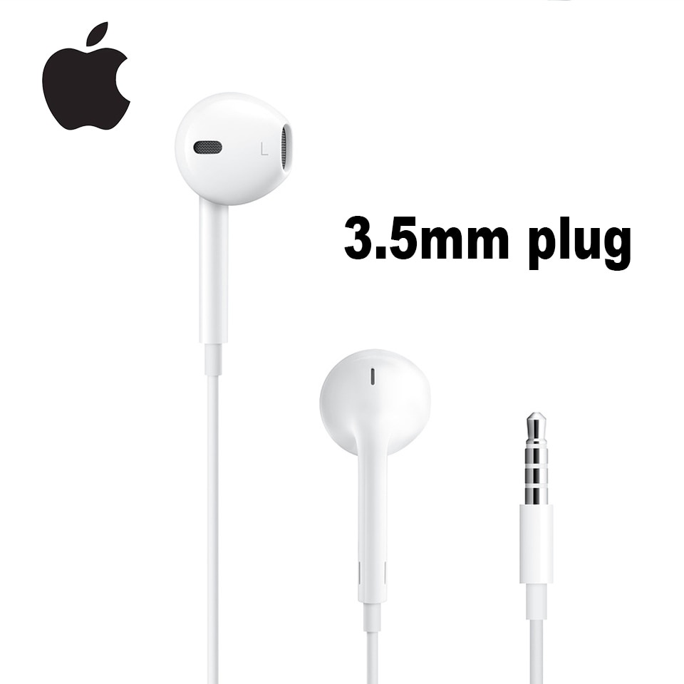 Original Apple Earpods 3.5mm Plug Lightning Plus auriculares In-ear ...