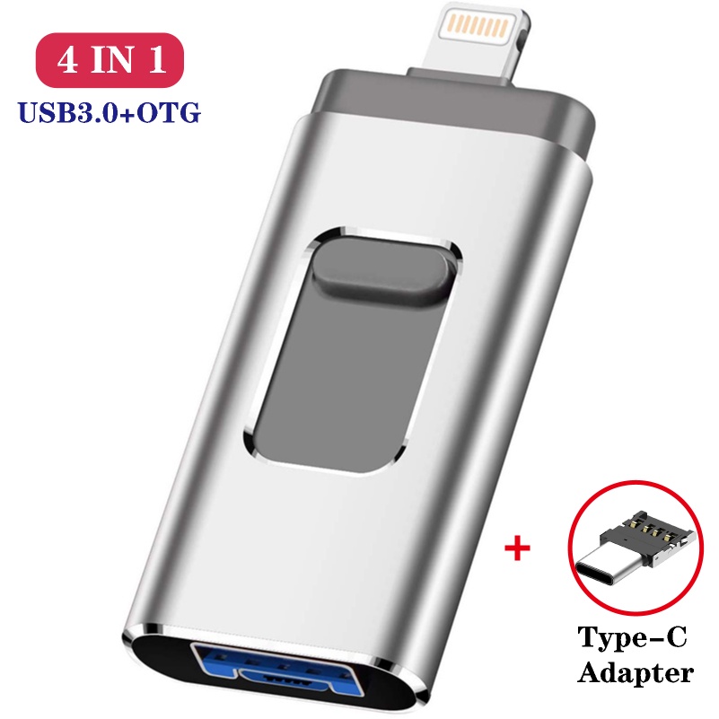 Memoria Flash OTG usb Para iphone 12/11/X/9/8/7/6/5S Pendrive 16GB 32GB ...