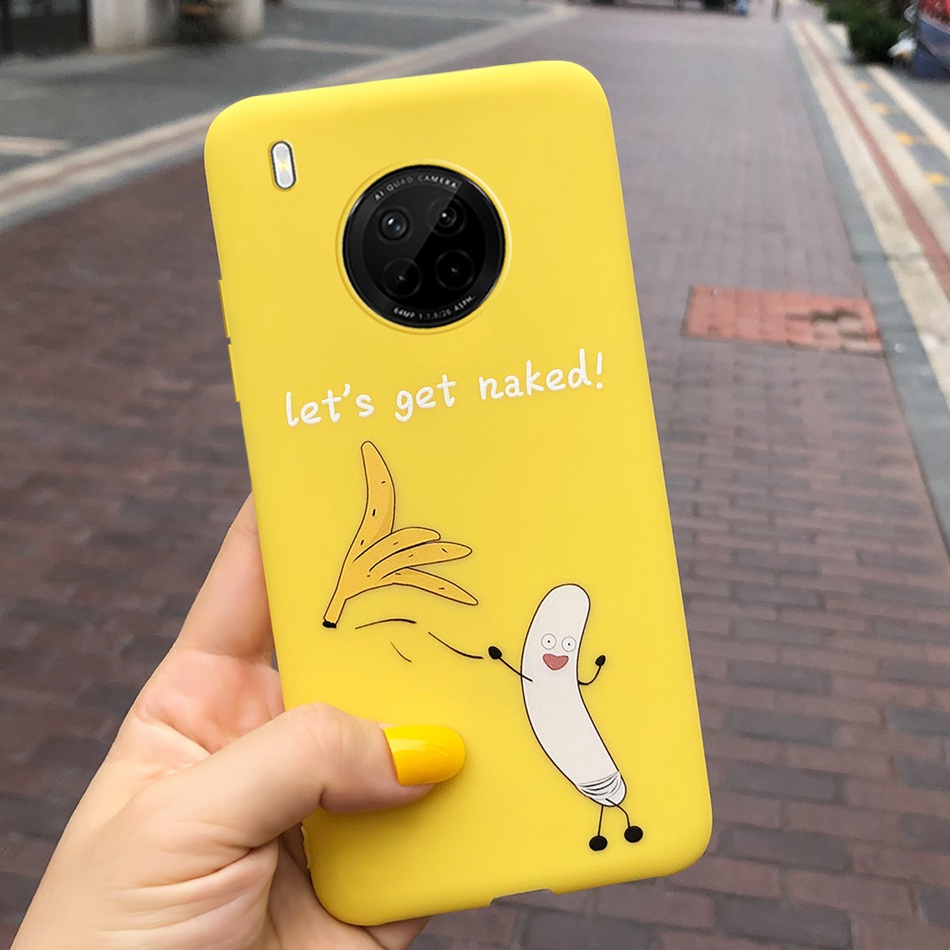 Huawei Y9A/Nova Y9A FRL-L22 L23 Lindo Cactus Banana Cartoon Phone ...