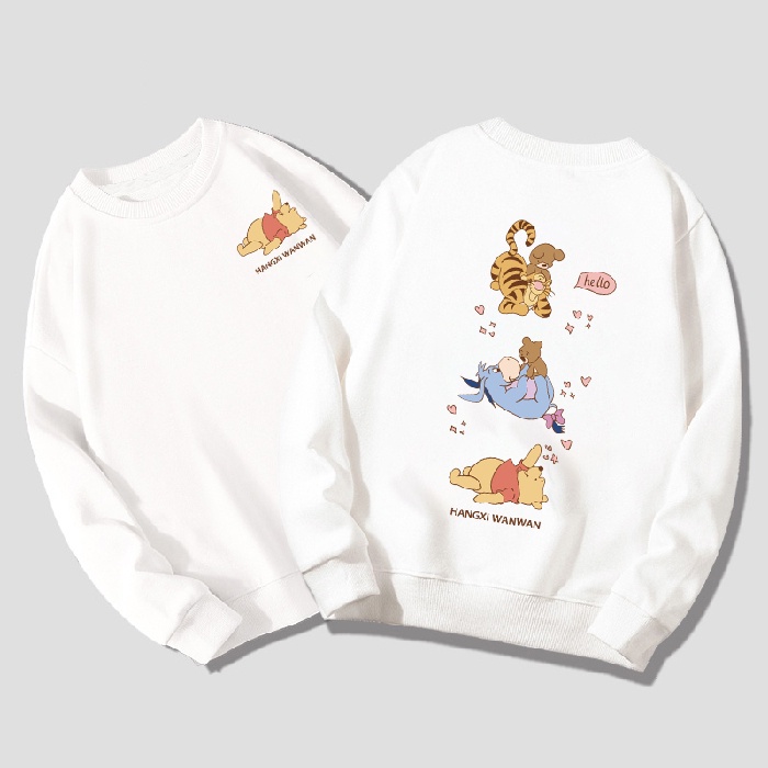 Suéter De Manga Larga De Dibujos Animados Winnie The Pooh Sudadera De ...