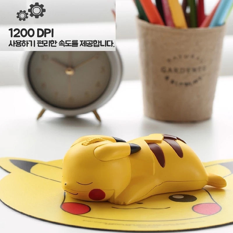 Pokémon Pokemon Pikachu Mouse Inalambrico Bluetooth Para PC Ordenador ...