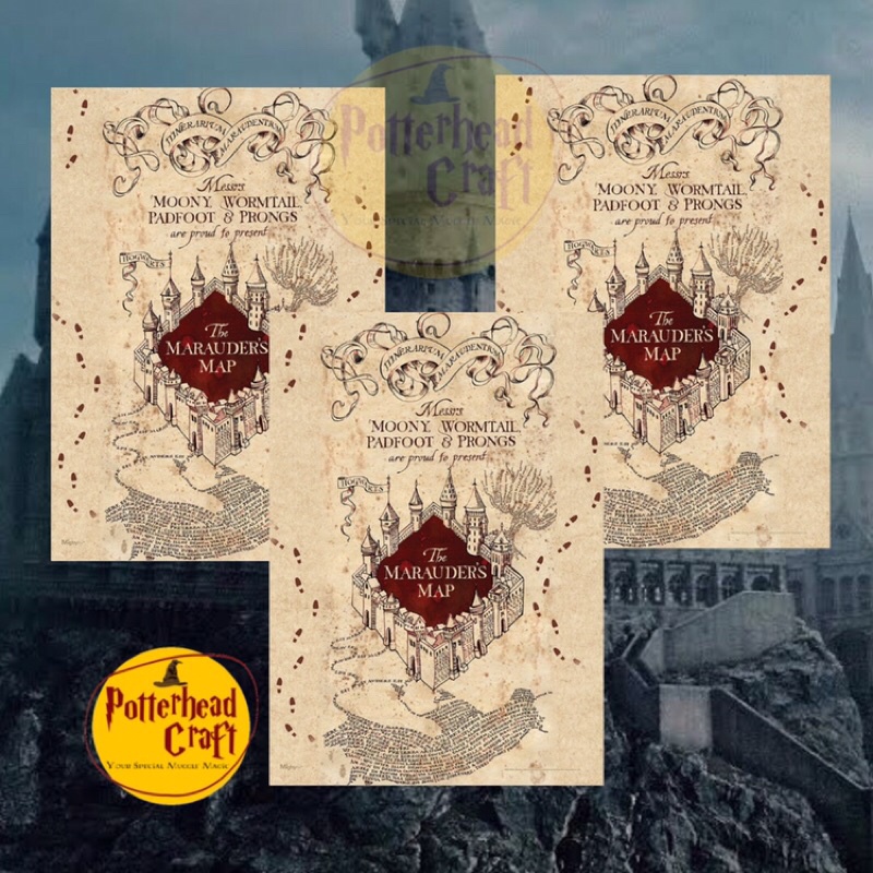 Hogwarts Express Harry Potter plataforma 9 3/4 mapa del mundo de magia ...