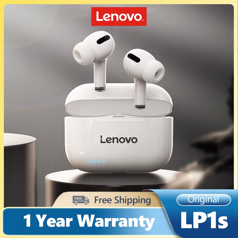Lenovo LP1S Fashion True Wireless Bluetooth 5.0 Auriculares TWS Reducción De Ruido Con Música HD ...