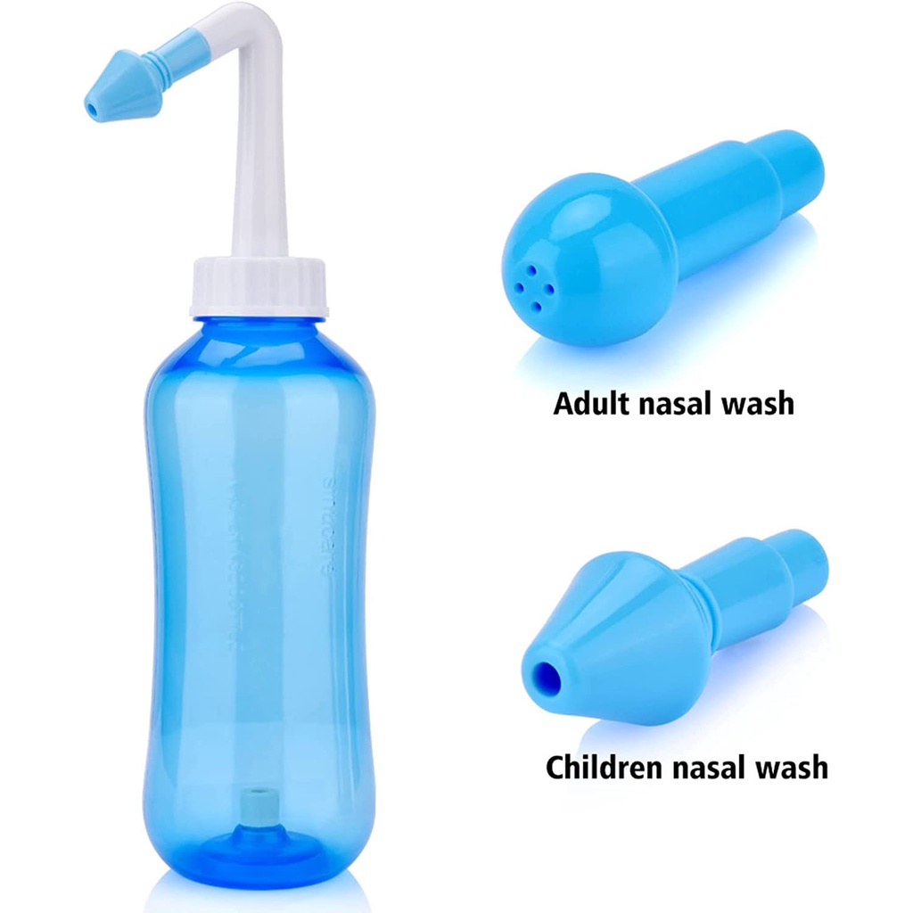 300/500ml Botella De Lavado Nasal Para Adultos Y Niños , Limpiador ...